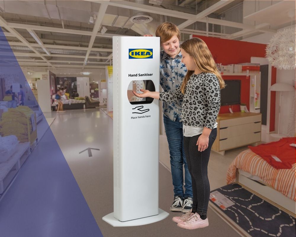 Sanitiser Dispenser Stand - Automatic & Touch Free